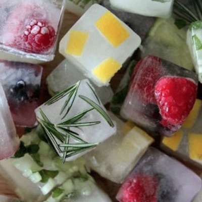 Make Your Water Interesting With Colorful Flavored Ice Cubes