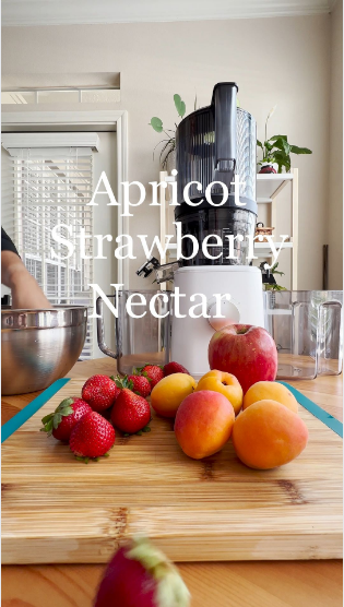 Apricot Strawberry Nectar Juice Recipe