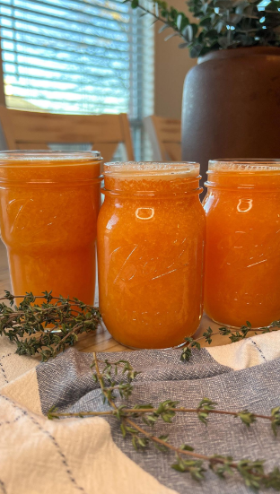 Freshly Squeezed Orange And Grapefruit Juice